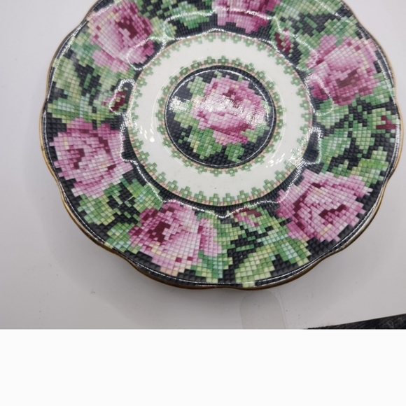 Royal Albert | Kitchen | Vintage Royal Albert Needle Point Plate | Poshmark